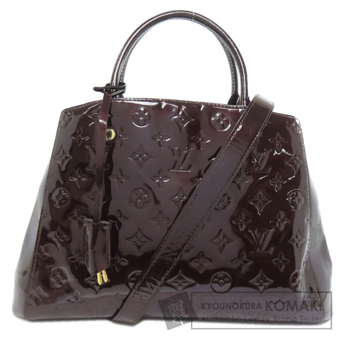 LOUIS VUITTON M50400 Montaigne MM Handbag Vernis Ladies [Used ...