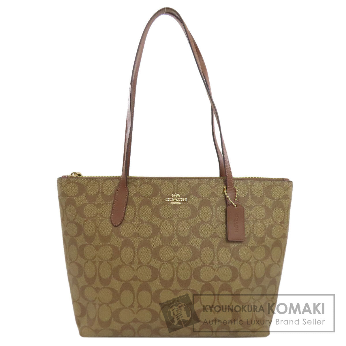 COACH 4455 Signature Tote Bag PVC Ladies [Used] – Kyounokura Japan